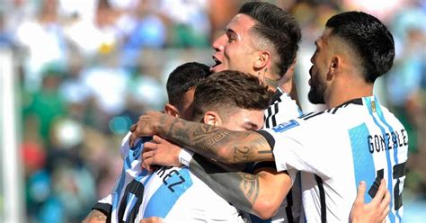Argentina Vs Bolivia Horario Dónde Ver Y Formaciones Jugando Ando