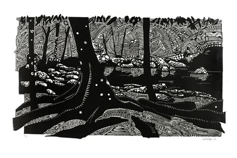 Pin On Printmaking Trees Flowers Foliage