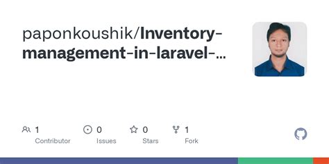 inventory management in laravel and vue js readme md at master