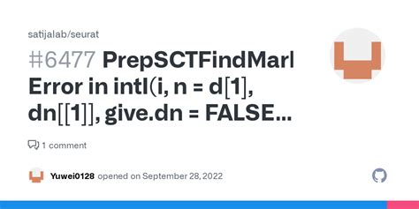 Prepsctfindmarkers Error In Intii N D 1 Dn 1 Givedn False