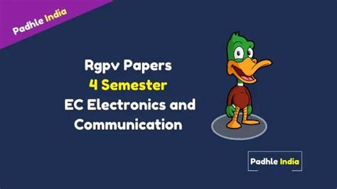 rgpv papers 4th semester ec electronics and communication civil