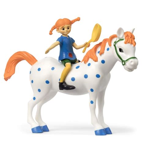 Micki PIPPI, Пипи Дългото чорапче и нейният кон - комплект фигурки за ...