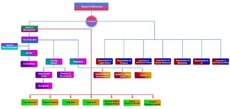 Company Tree Structure Slide Template KIU Sri Lanka Degree Awarding Higher Education