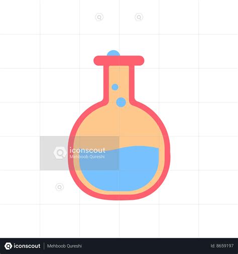 Chemical Flask Animated Icon Download In Json Lottie Or Mp4 Format