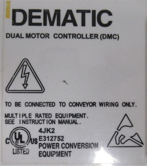 New Dematic K0419 07aaa Dual Motor Controller K041907aaa Sb Industrial Supply Inc