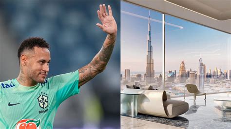Neymar Ukázal Nový Luxusný Penthouse V Dubaji S Výťahom Pre Auto Foto