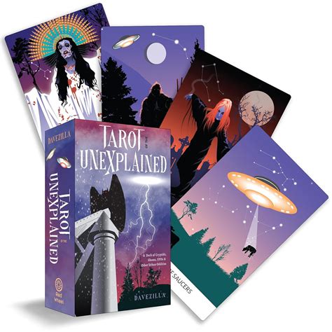 Tarot Of The Unexplained A Deck Of Cryptids Ghosts Ufos And Other