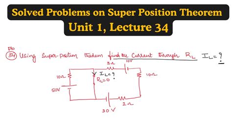 Solved Problems On Superposition Theorem Youtube