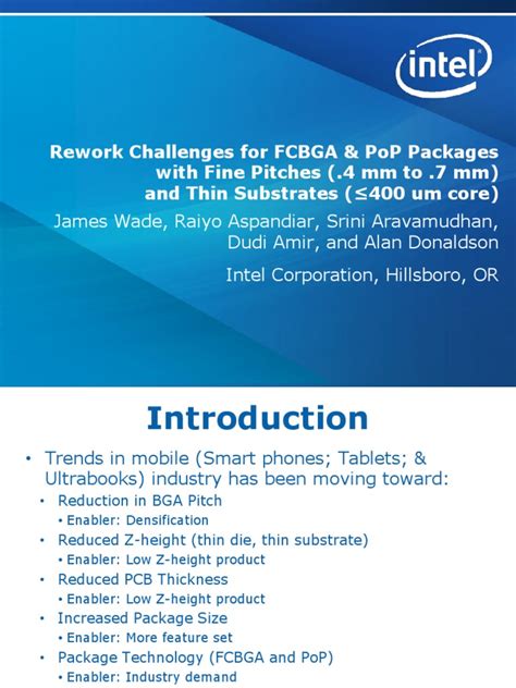 8 Intel Pdf Printed Circuit Board Soldering