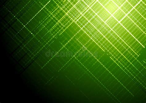 Dark Green Shiny Tech Vector Brochure Background Stock Vector
