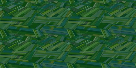 Premium Vector Green Abstract Pattern Vector Illustration Geometric