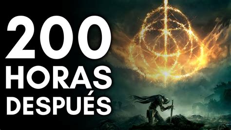 200 HORAS De ELDEN RING YouTube