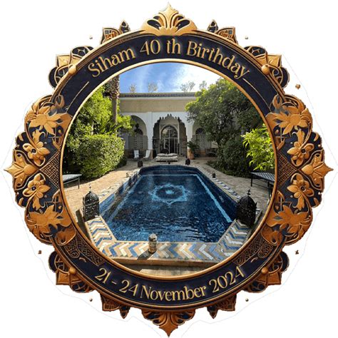 Siham Birthday Invitation