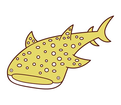 고래상어 일러스트 무료 일러스트 소재집 Kukukeke