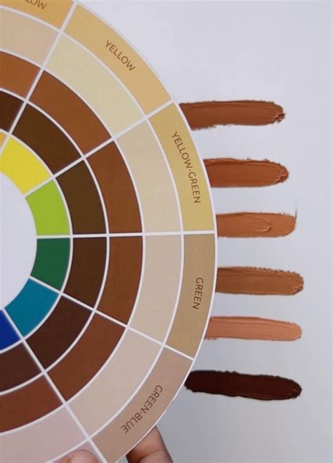 Pin On The Skin Color Wheel For Makeup Artists