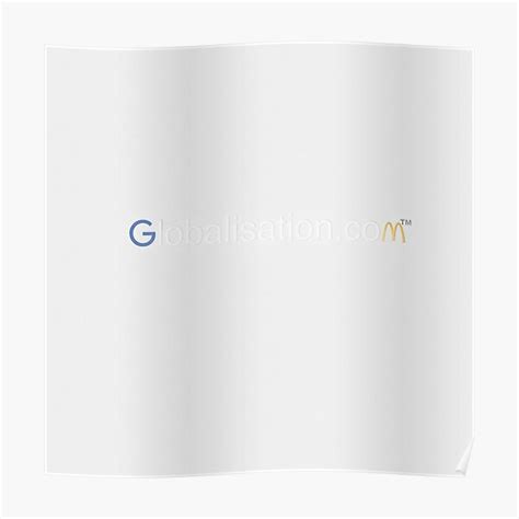 Globalisation Posters Redbubble