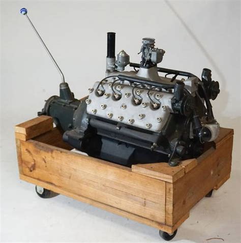 Uncommon First Generation Ford Flathead V8 Engine And Transmission