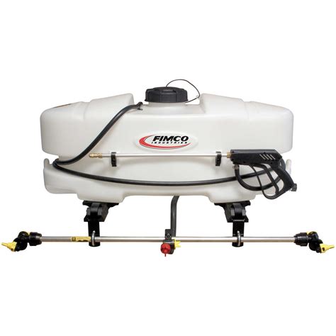 Fimco 25 Gallon Sprayer With Stainless Steel Boomless Wetboom With 3