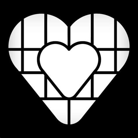 Premium Vector Nested Heart Photo Collage Frames 17 Piece Template