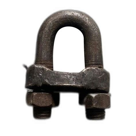 Mild Steel Wire Rope U Clamp Material Grade En8 Size 4 Inch Length At ₹ 30 Piece In Nagpur