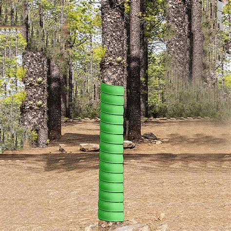 4 Pcs Tree Trunk Protector Plastic Spiral Tree Guard Tree Trunk Protector Wrap Tree Bark