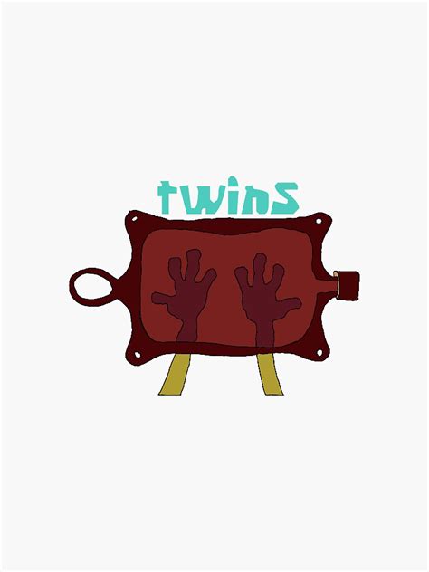 Spongebob Twins Quote Sticker By Errm29 Redbubble