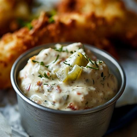 Homemade Tartar Sauce With Dill Pickles The Boat Shed Kitchen