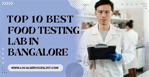 Top 10 Best Food Testing Lab In Bangalore Domlur Banaswadi