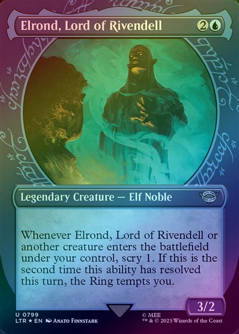 401 Games Canada Elrond Lord Of Rivendell Ring Showcase Surge