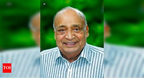 Mp Veerendra Kumar Death Pm Modi Condoles Death Of Rs Member And