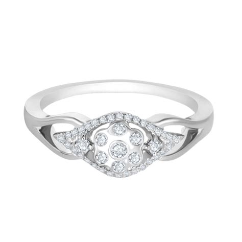 Diamond Ring Illusion Lotus Cwf0808 Passion Jewelry