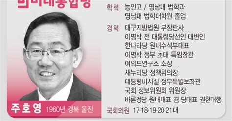 프로필 행정통 이종배 통합당 신임 정책위의장관료 출신 3선