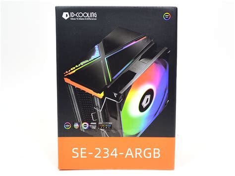 ID-Cooling SE 234 ARGB Review - Packaging & Contents | TechPowerUp