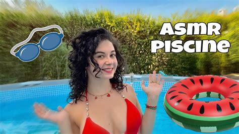 Asmr Fr • Asmr Dans Une Piscine• 💦 🌞 Youtube