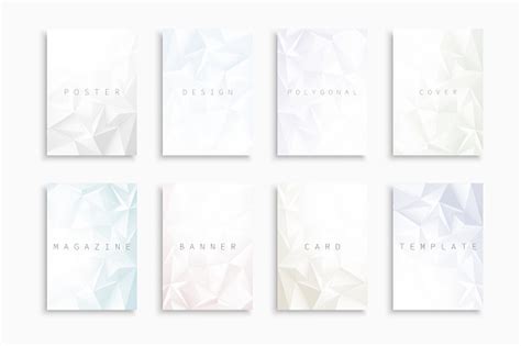 가벼운 다채로운 추상적 인 다각형 템플릿 포스터 플래카드 브로셔 배너 전단지 배경 등의 컬렉션 3d 셰이프가 있는 밝은 그라데이션 기하학적 릴리프 커버 0명에 대한 스톡