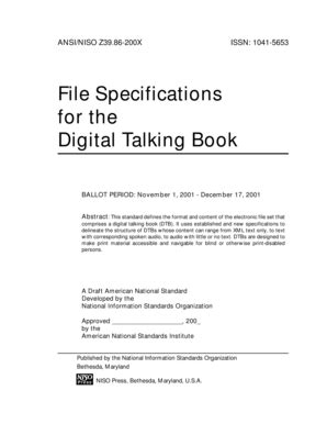 Fillable Online Xml Coverpages Z39 82 200x TOC F Word The XML Cover Pages Xml Coverpages Fax