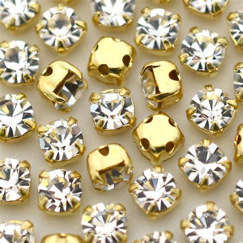 Strass Engrampado Para Costura LDI Cristais Ldicristais Br LDI