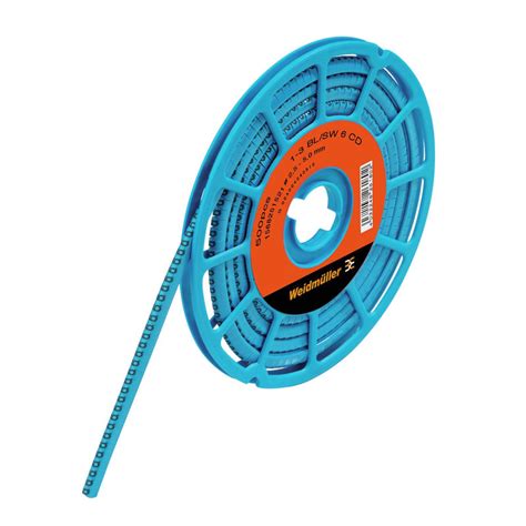 Identificador Fech Cabo Cli C 13 Blsw 6 Cd Weidmuller Conexel