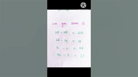 Maths Puzzles Logical Questions Youtube
