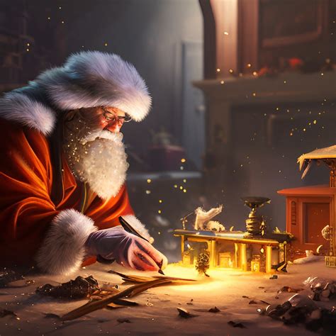 Download Santa Workshop Christmas Royalty Free Stock Illustration Image Pixabay