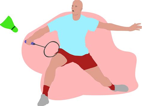 Backhand Net Shot In Badminton 2 14292619 Vector Art At Vecteezy