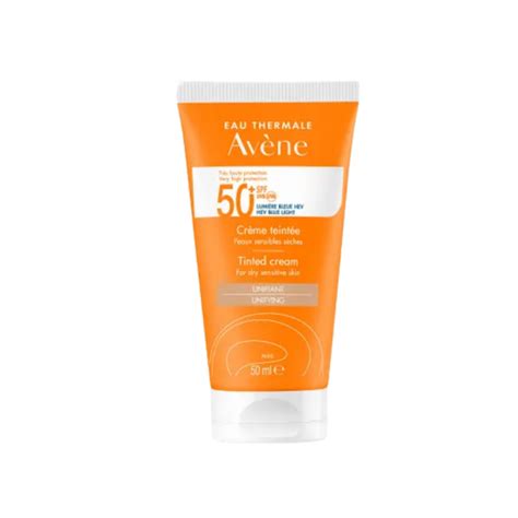 Avene Crema Solare Viso Colorata Spf50 50 Ml Protezione Solare Molto