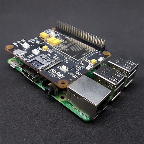 Raspberry Pi Cellular Iot Hat Lte M And Nb Iot Sixfab