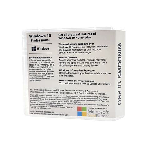 Microsoft Windows 10 Professional Többnyelvű 64 Bit Magyar Telepítő