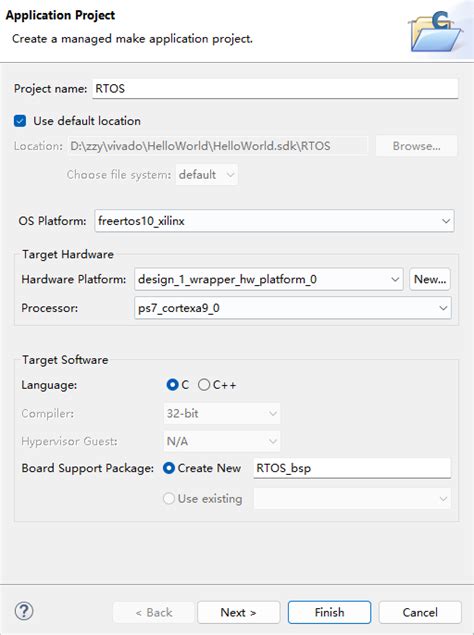 xilinx sdk freertos学习记录（一）——helloworld示例工程 啥都不会的大四小学弟