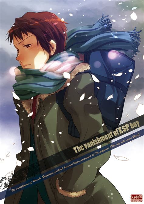 Kyon Suzumiya Haruhi No Yuuutsu Image By Doku Ta Pepperko 928185