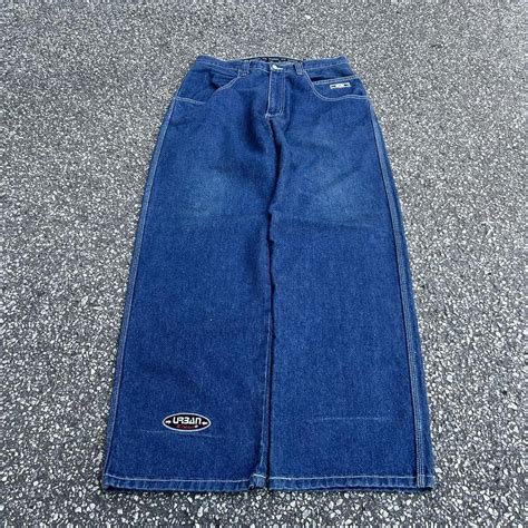 Vintage Skate Jeans Baggy Wide Leg Denim Depop