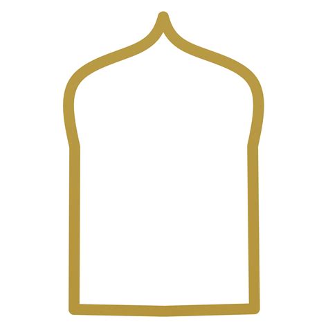 Islamic Arch Frame 42381784 Png