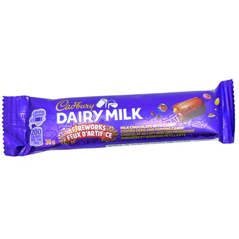 Cadbury Dairy Milk Fireworks 38g Candy Funhouse Us