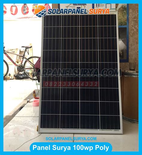 Jual Panel Surya 100 WP Polycrystalline Solar Panel 100 WP Poly